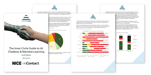 NICE CXone | Report: The Inner Circle Guide to AI, Chatbots & Machine ... NICE CXone | Report: The Inner Circle Guide to AI, Chatbots & Machine ...